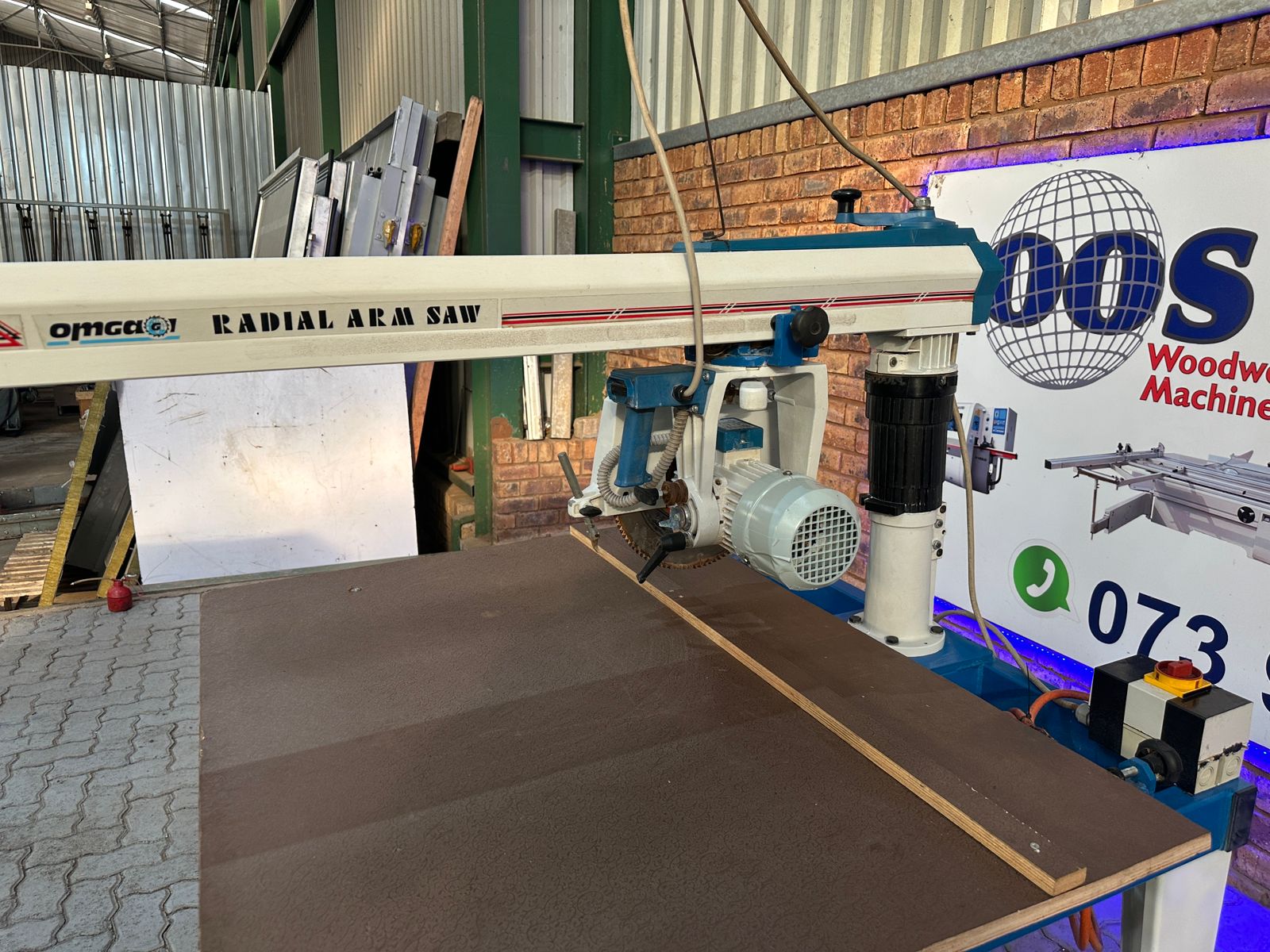 Radial arm saw machine - RoosWoodMac