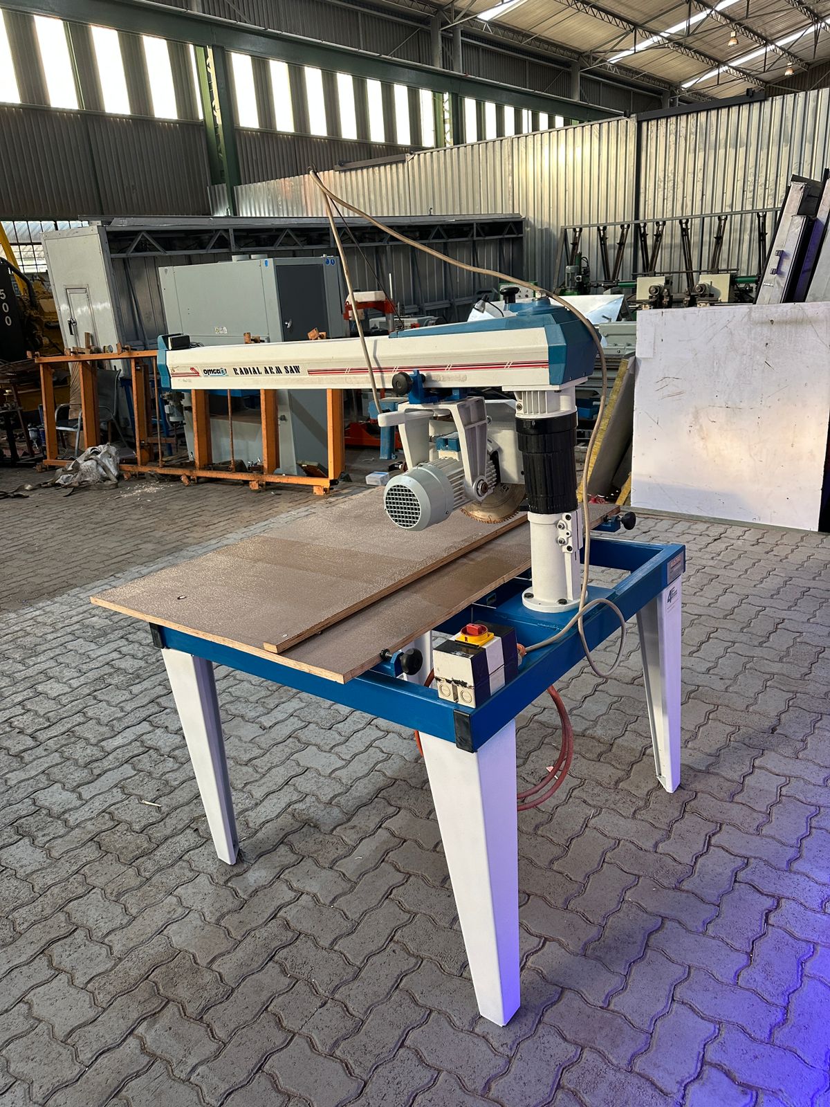 Radial arm saw machine - RoosWoodMac